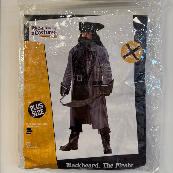 California Costumes | Jackets & Coats | California Costumes Blackbeard ...